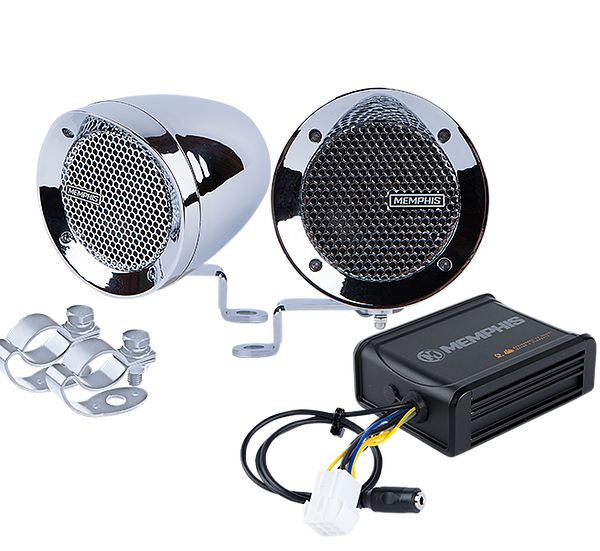 Memphis MXABMB2BT Handlebar Audio Kit – Extreme Motorcycle Audio